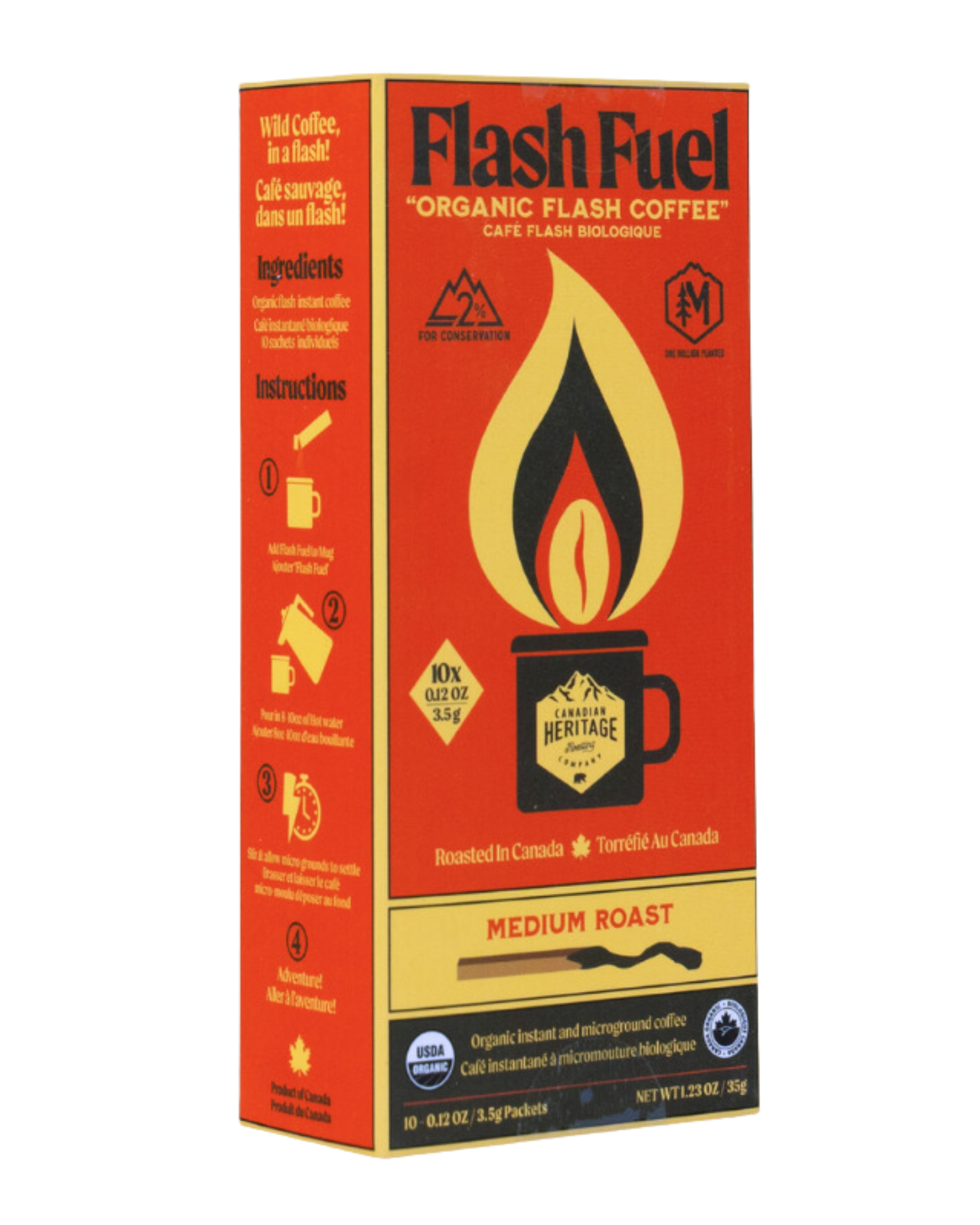 Flash Fuel Instant Coffee Medium Roast – Camp Brand Goods