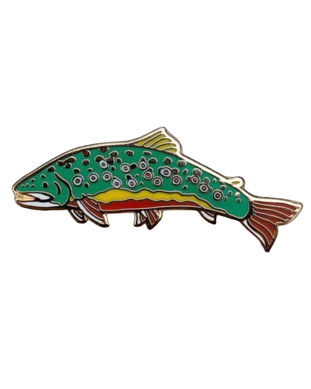 Brook Trout Enamel Pin – Camp Brand Goods