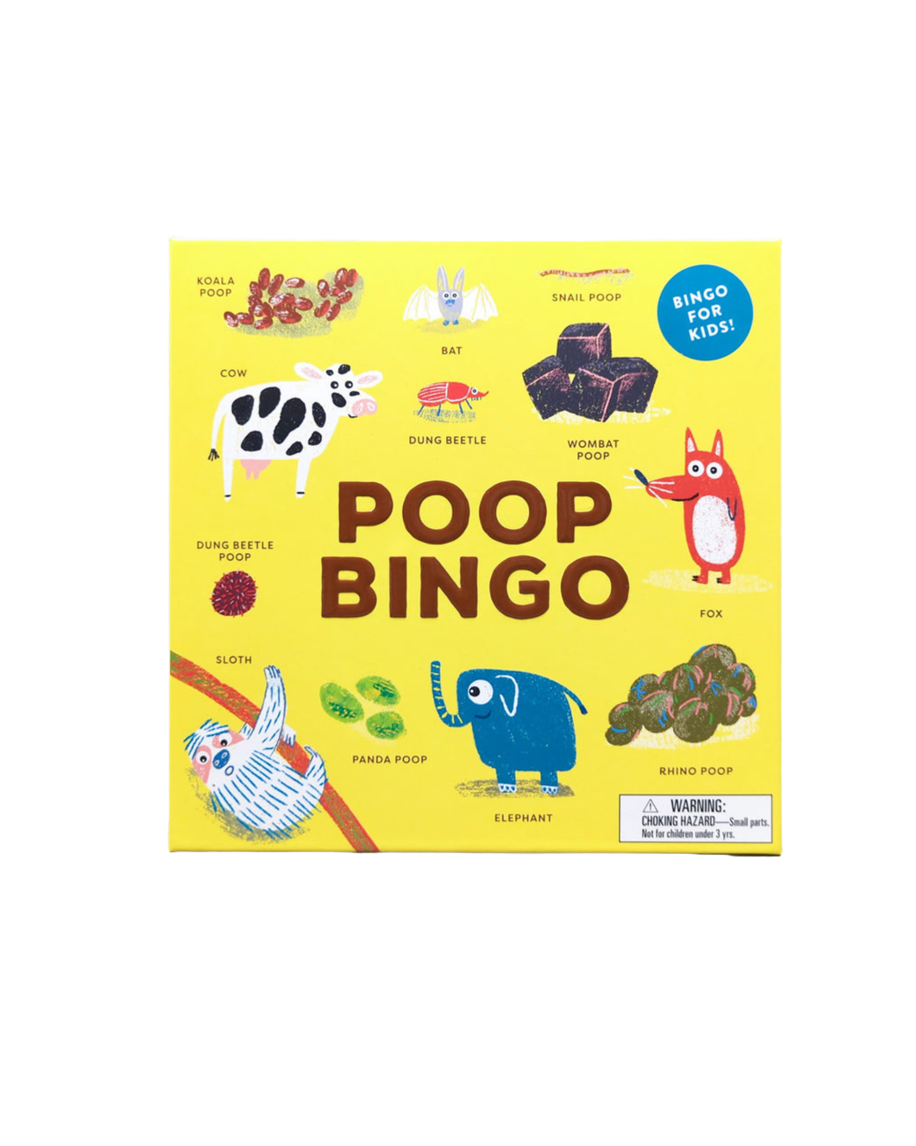 Poop Bingo – Camp Brand Goods